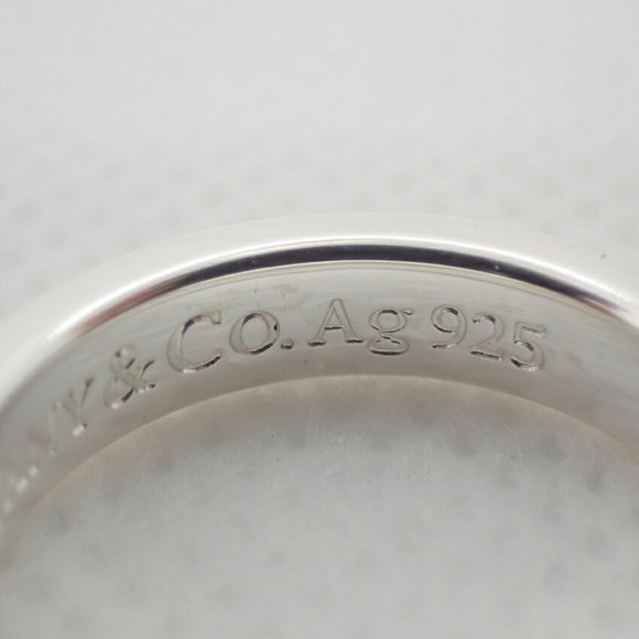 Tiffany & Co. | Jewelry | Tiffany Tiffany Ag925 837 Narrow Ring No 7 ...